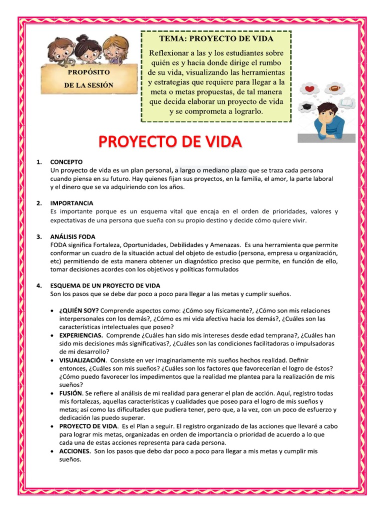 Proyecto de Vida | PDF