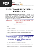 Plan Contable General Empresarial 2025 | PDF | normas internacionales ...