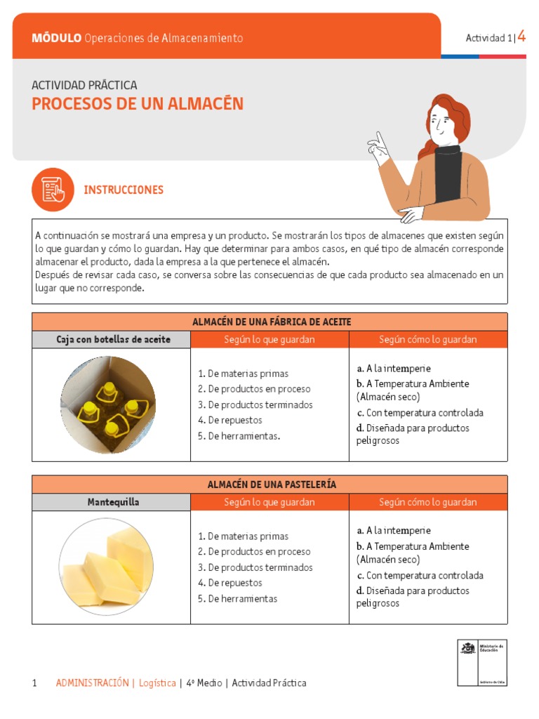 Conceptos Básicos de Almacén Procesos de Un Almacén: Instrucciones | PDF | Logística