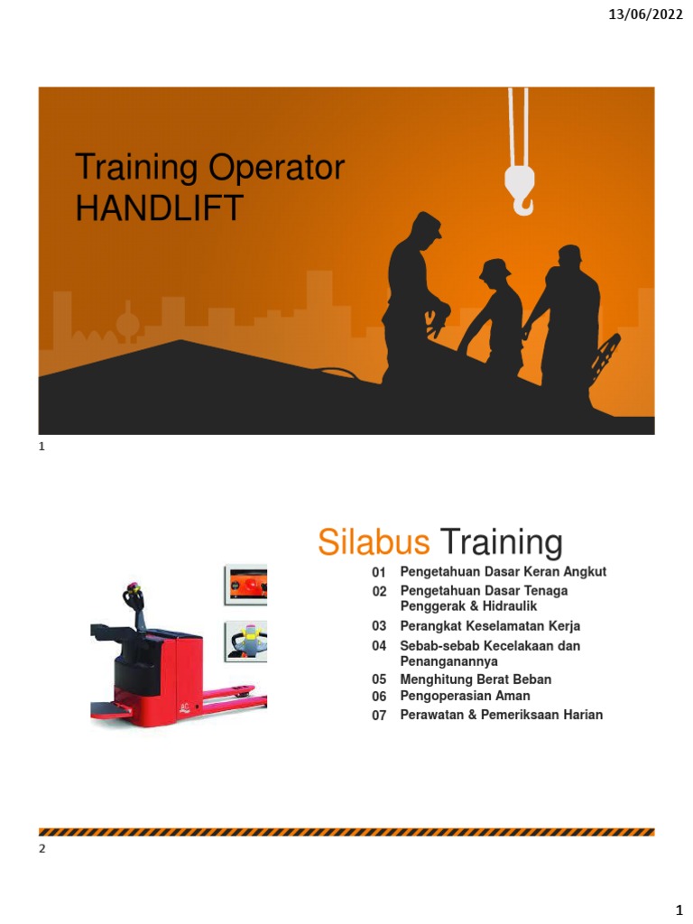 Dasar Hand Forklift | PDF