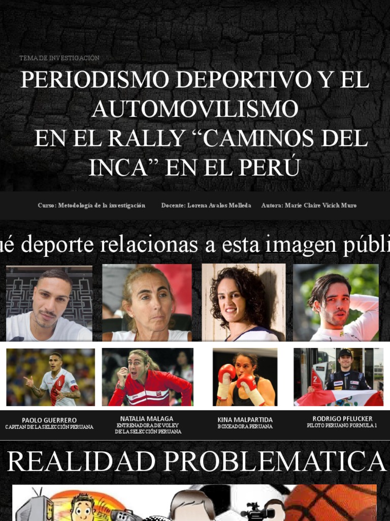 Exposicion Final - Tema de Investigacion - Vicich | PDF | Carrera de ...