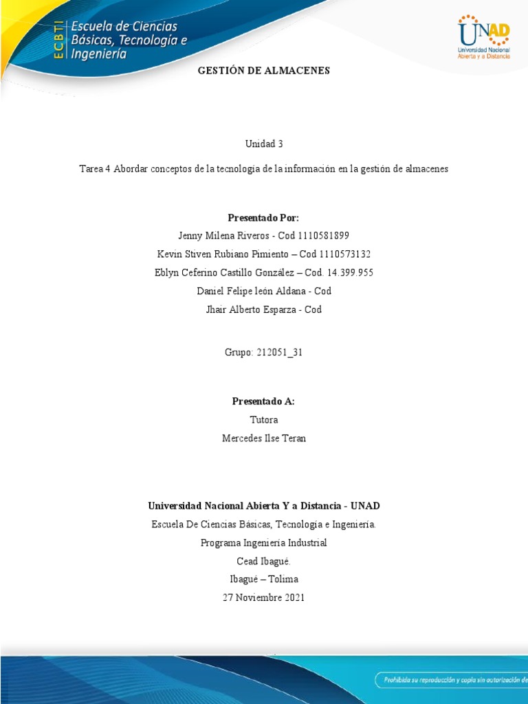 G - Alm - Tarea 4 - Grupo - 31 | PDF | Business | Ciencias de la ... G - Alm - Tarea 4 - Grupo - 31 | PDF | Business | Ciencias de la ...