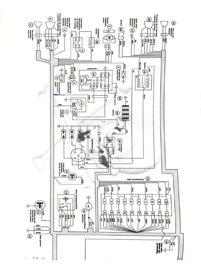 circuito electrico fiat 147 | PDF