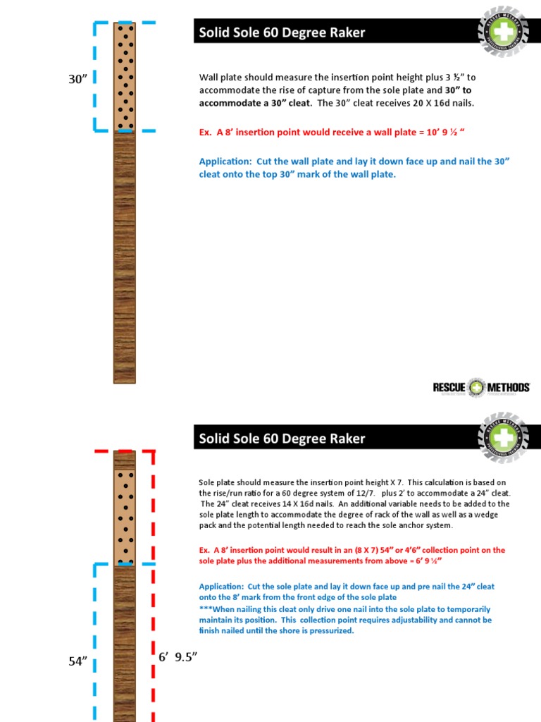 60+Solid+Sole+Raker+Diagrams | PDF | Mechanical Engineering