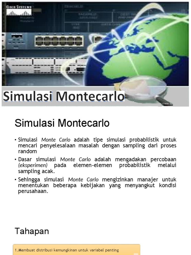 Simulasi Montecarlo | PDF