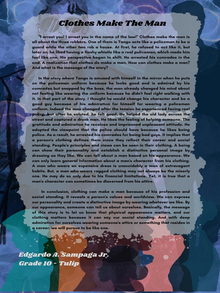 Clothes Make The Man | PDF | Clothing