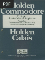 VZ Commodore Fault Codes Overview | PDF | Relay | Fuel Injection