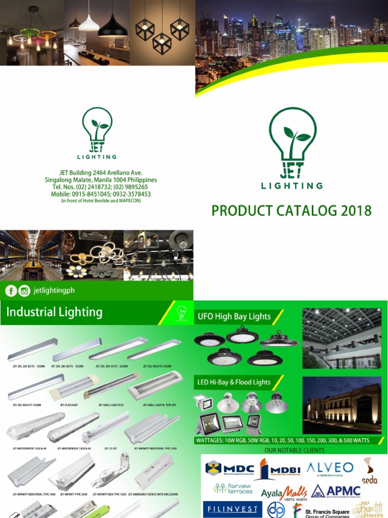 JET Lighting Catalog For Industrial Lights 2019 | PDF