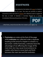 The Documentary-Note (Oxford) Referencing Style | PDF | Note ...