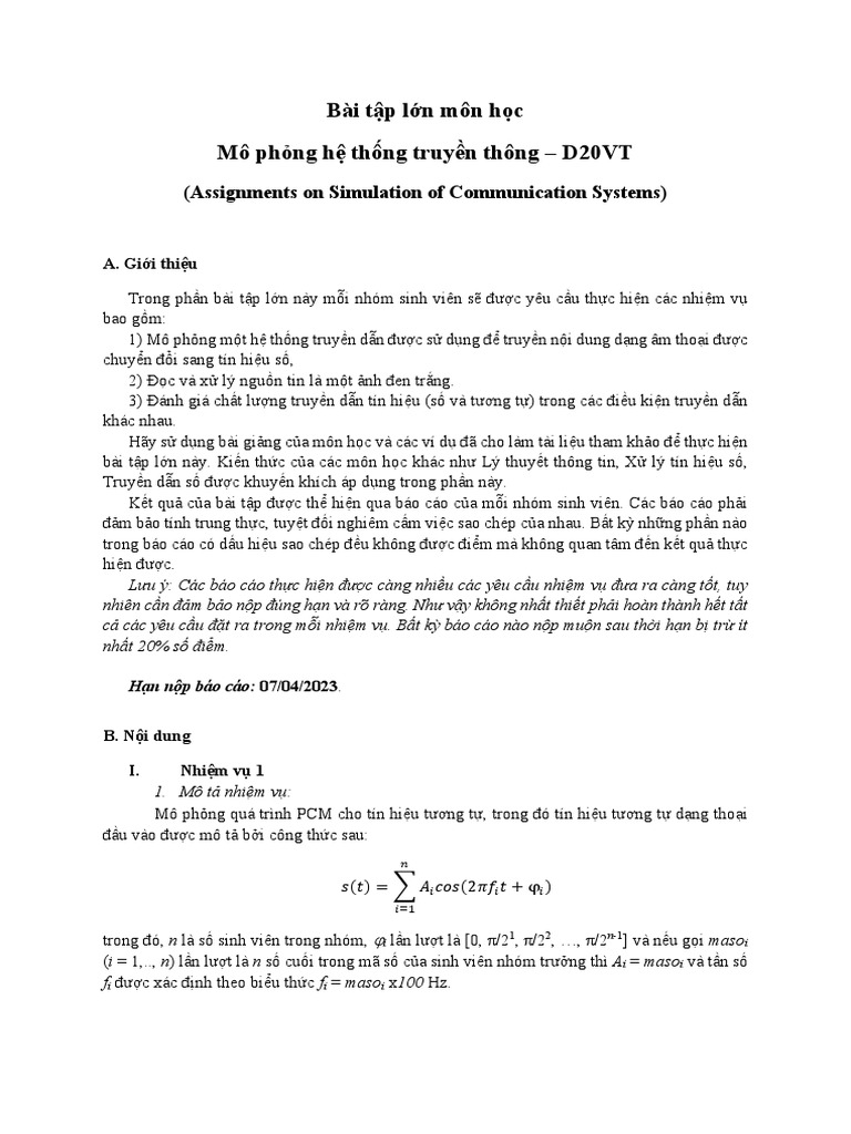 Assignments 2023 Chau Pdf