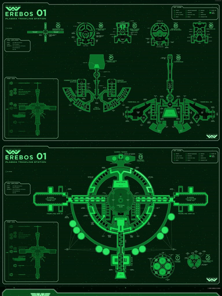Alien RPG: Heart of Darkness Maps | PDF
