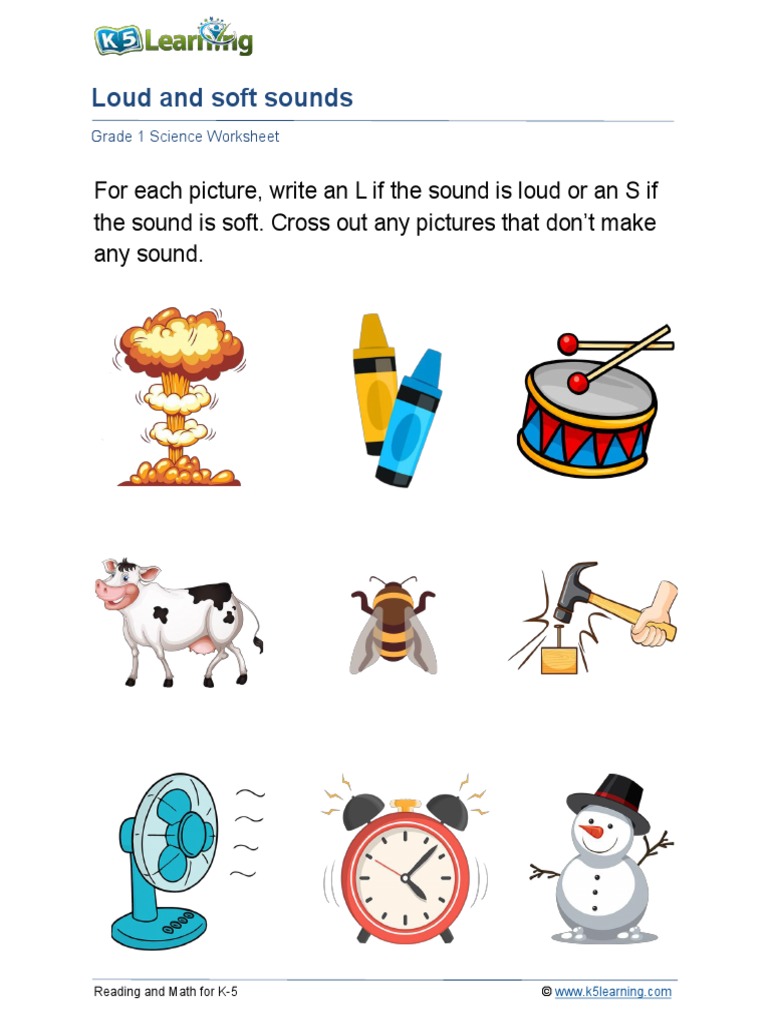 Grade 1 Sounds Loud Soft B | PDF