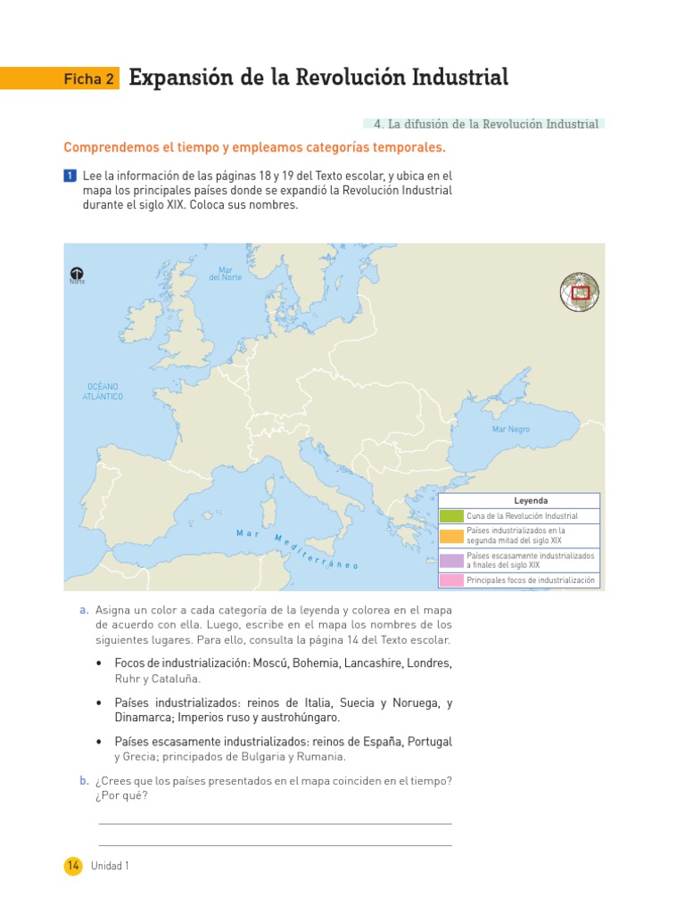 Expansión de la Revolución Industrial | PDF | Revolución industrial ...