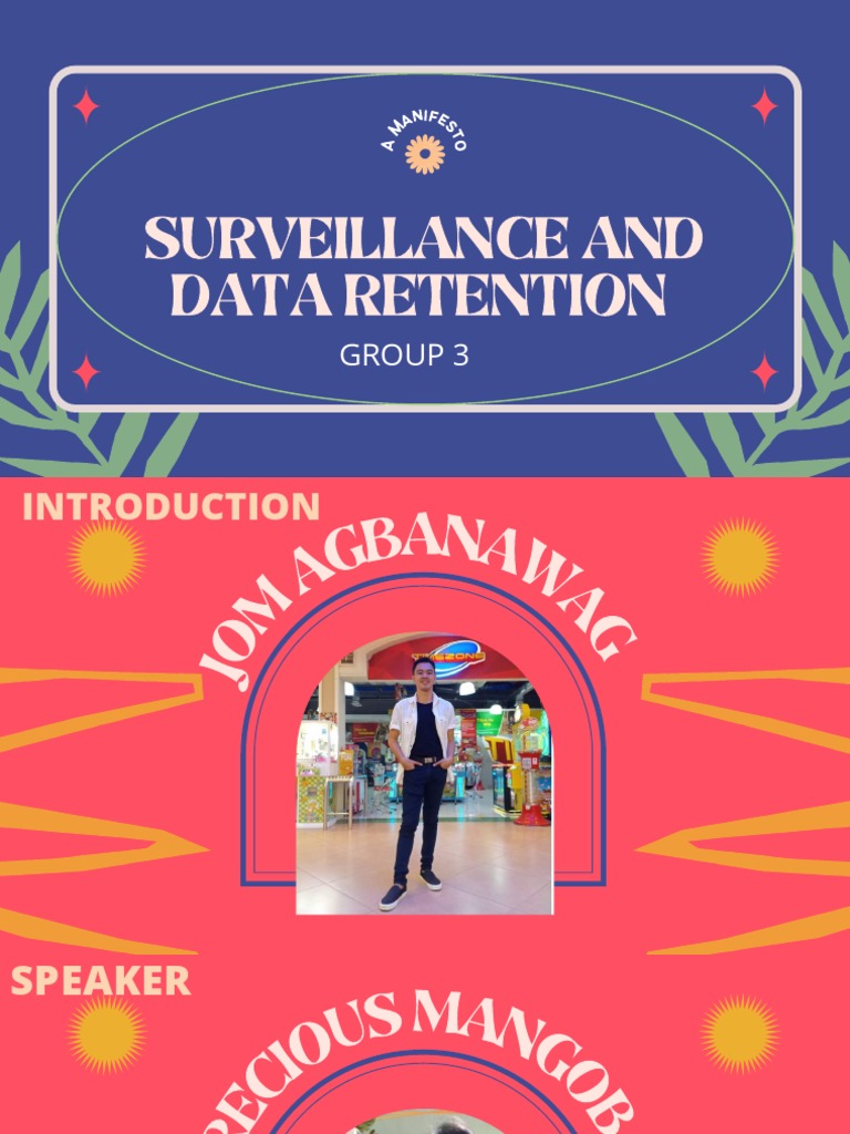 TLT 1 Grp. 3 Surveillance and Data Retention 1 | PDF