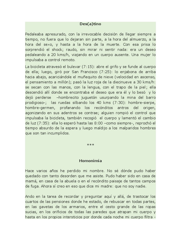 María Zabay y su búsqueda de identidad | PDF