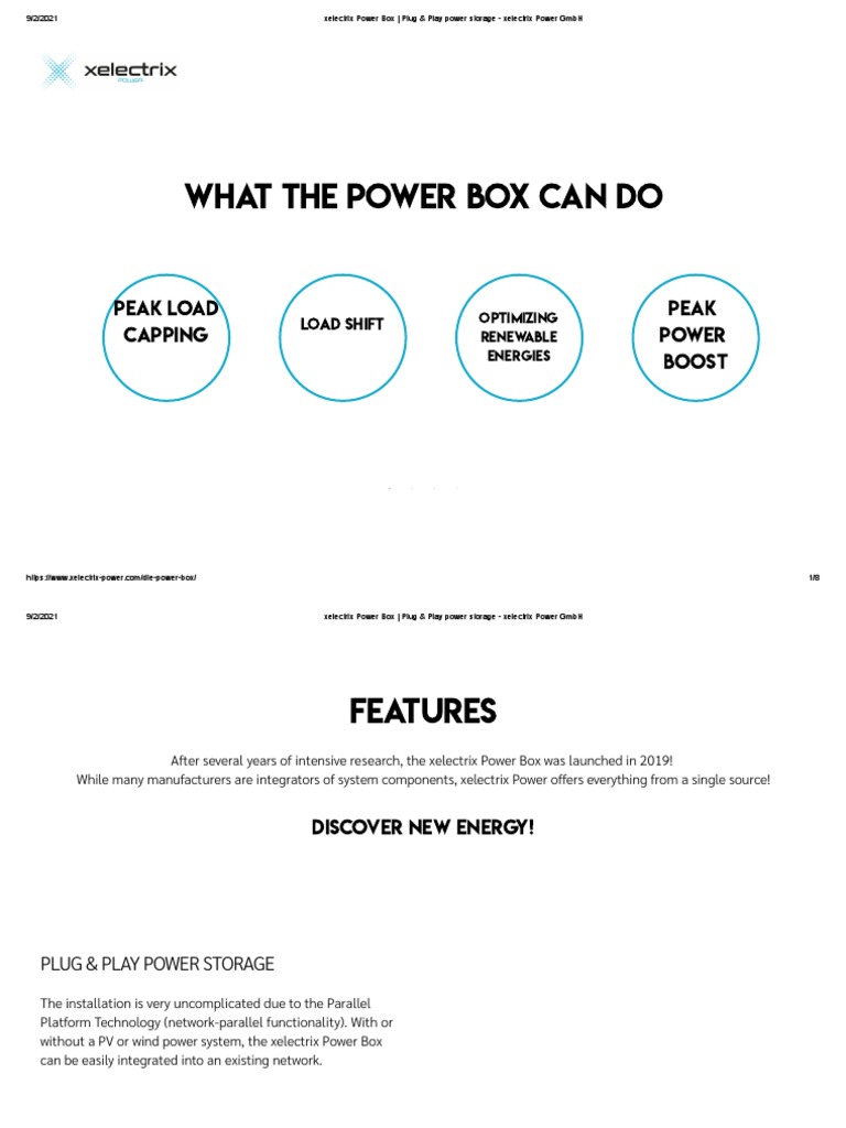 Xelectrix Power Box Overview | PDF | Renewable Energy | Photovoltaics