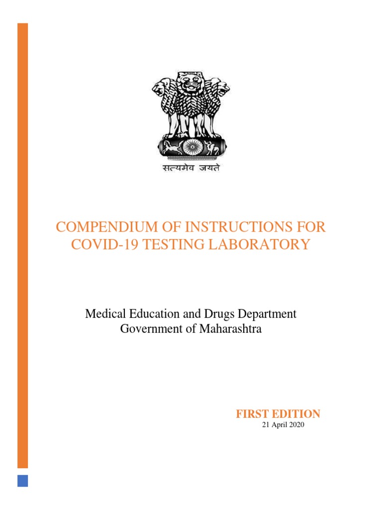 Compendium of Instructions For Covid-19 Testing Laboratory | PDF ...
