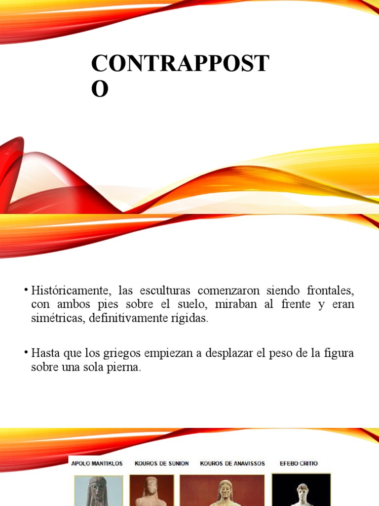 Contrapposto | PDF | Escultura | Las artes