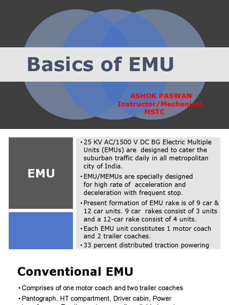 My EMU BASIC, Power & Aux CKT | PDF | Rectifier | Electric Motor