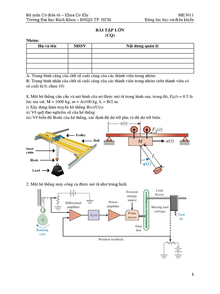 Hanging Crane Model Question | PDF