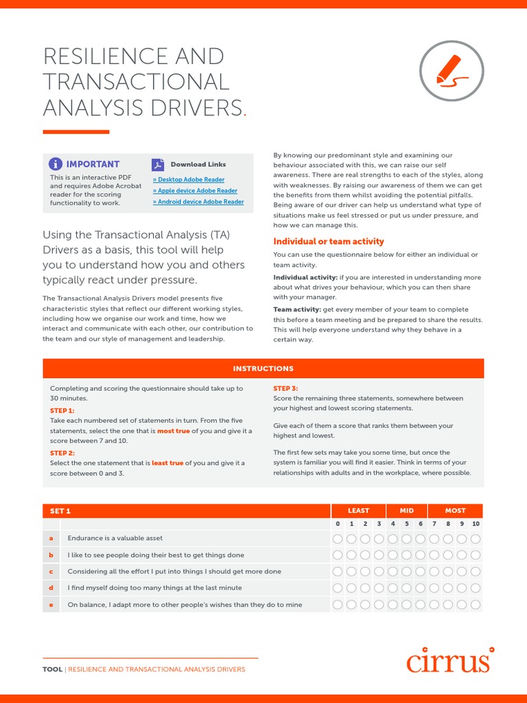 Driver Questionnaire | PDF | Psychological Resilience | Stress (Biology)