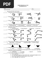 Geometry EXTRA CREDIT 1st 9 Weeks | PDF | Geometry | Mathematics