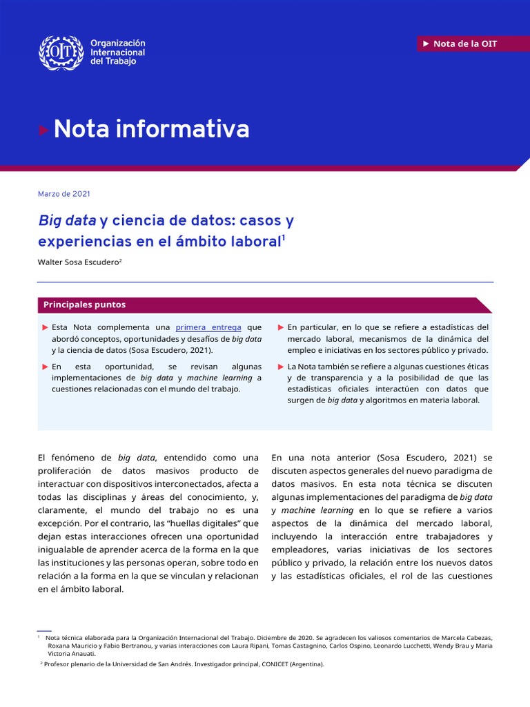 Blog Bigdata | PDF | Big Data | Aprendizaje automático