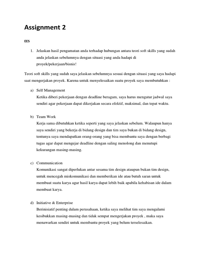 Paula Kinski - Assignment Bulan 2-Ees-In | PDF