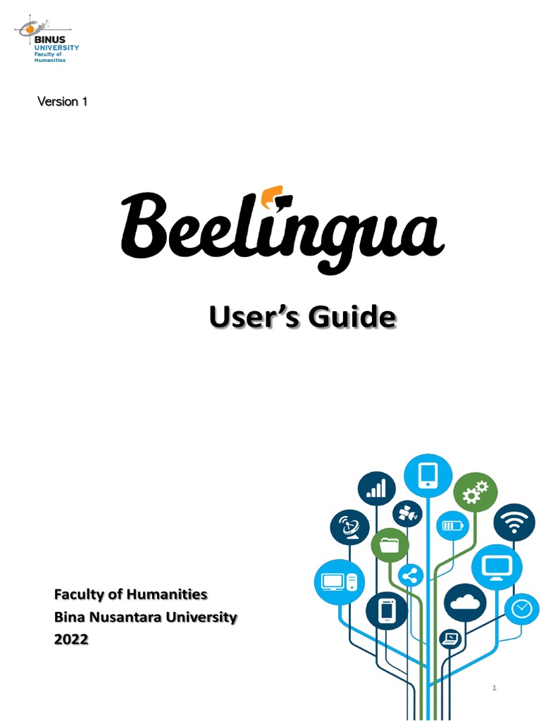 Panduan Beelingua Mahasiswa Sent ENGLISH GUIDELINE V.1 Update User ...