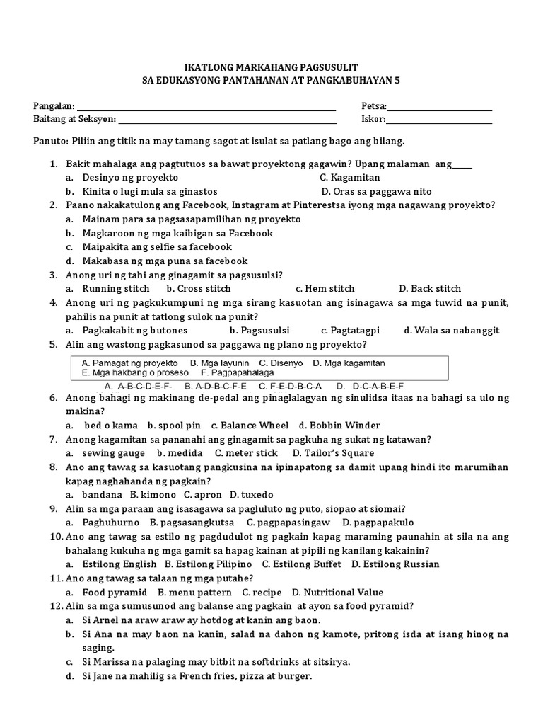 Epp Test | PDF