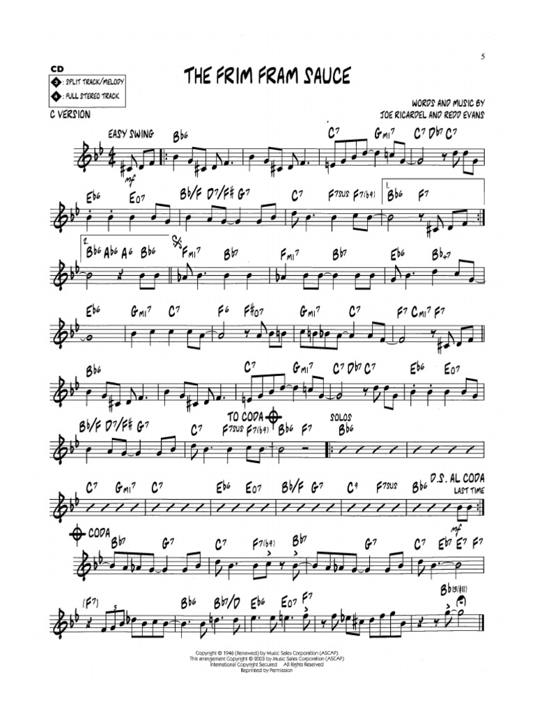 The Frim Fram Sauce | PDF