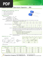 Polyester Capacitor Datasheet | PDF | Capacitor | Quantity