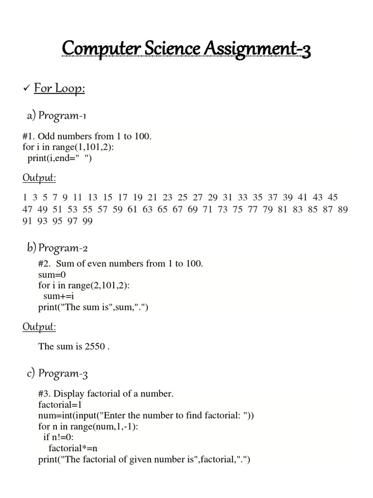 Practical Assignment 3 Pdf Mathematics Elementary Mathematics