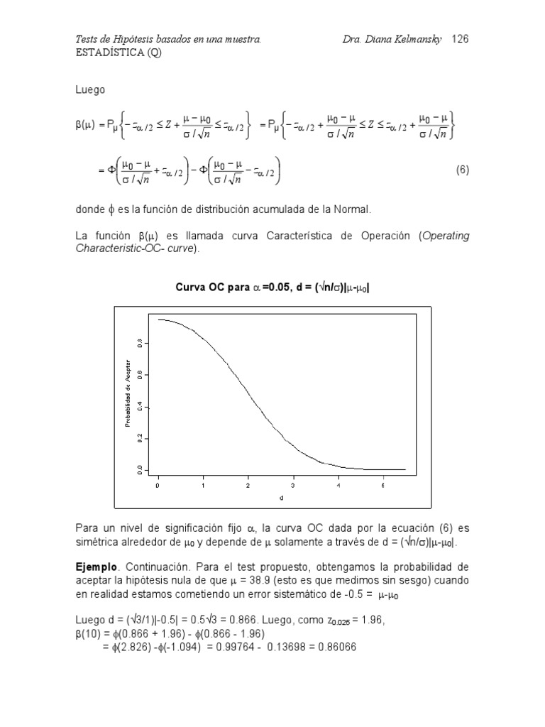 C02 Test | PDF | Errores tipo I y tipo Ii | Distribución normal