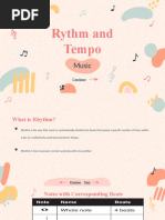 Detailed Lesson Plan For Music | PDF | Tempo | Music Theory