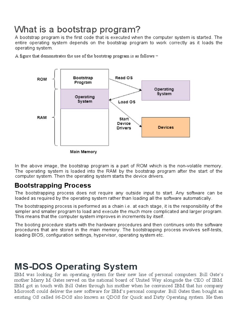 Unit-3 Structure of Dos | PDF | Dos | Booting