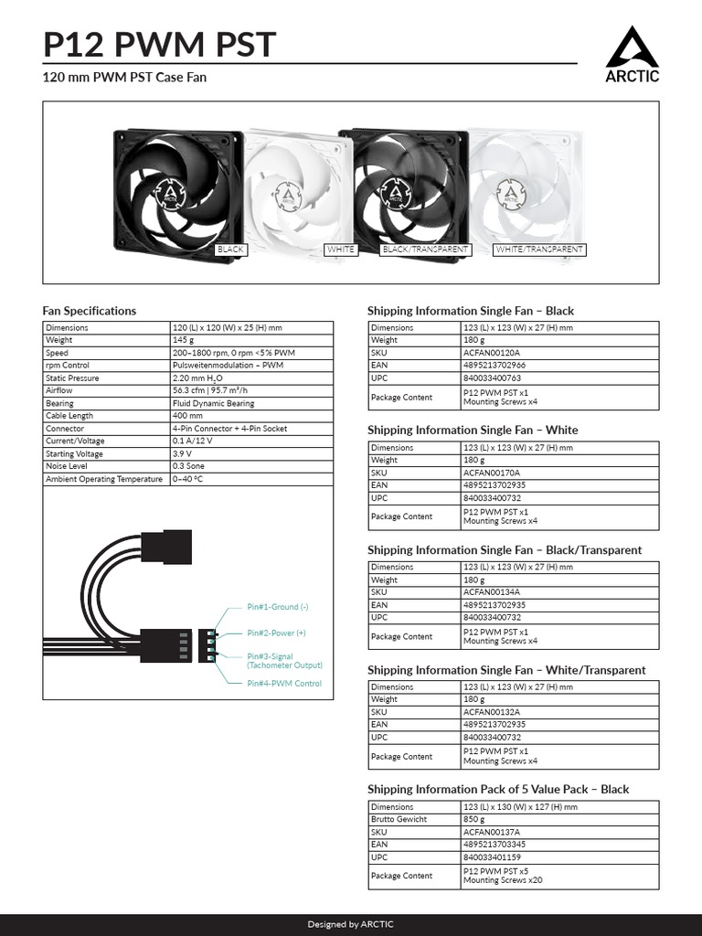 Spec Sheet P12 PWM PST | PDF | Gas Technologies | Continuum Mechanics