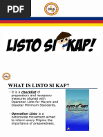 Operation LISTO | PDF | Emergency Evacuation | Pacific Typhoon Seasons