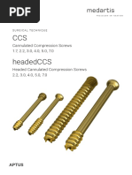 Dart-Fire Small Screw System Guide | PDF | Implant (Medicine) | Screw