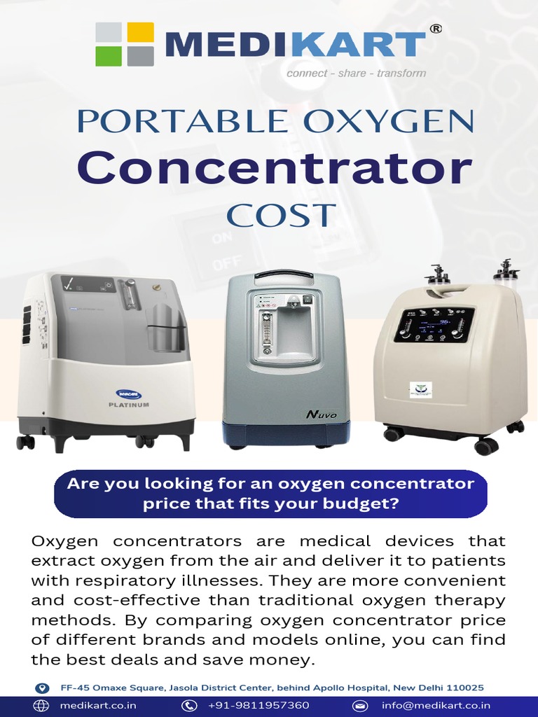 Oxygen Concentrator Price Guide | PDF | Wellness