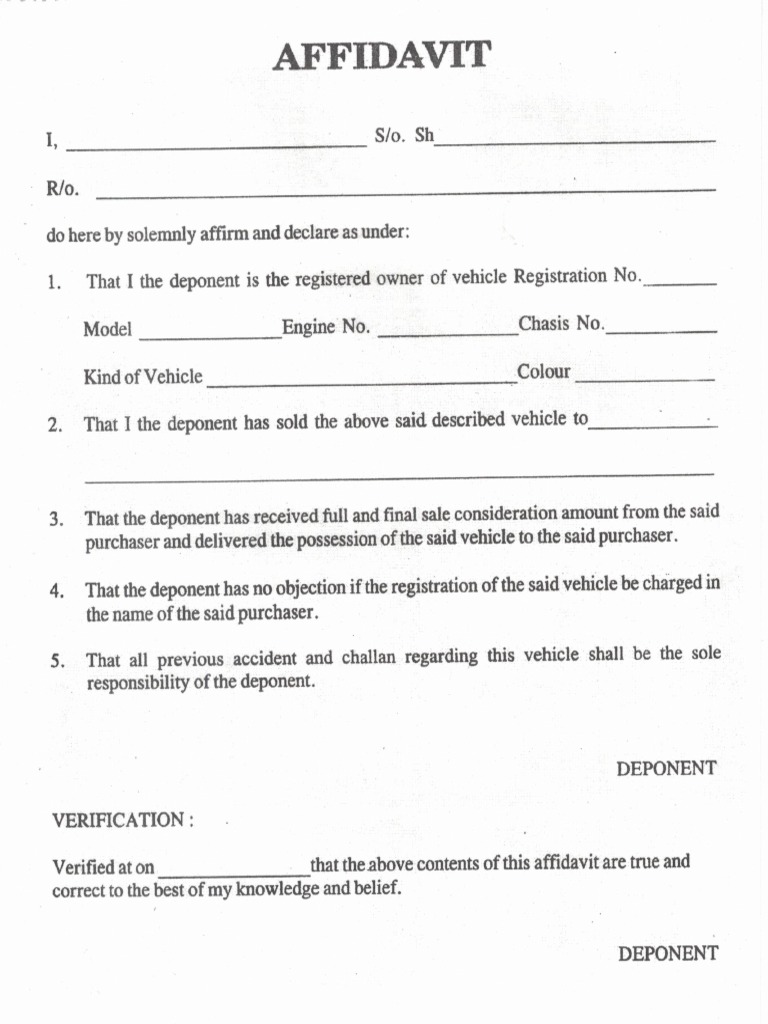 Affidavit | PDF