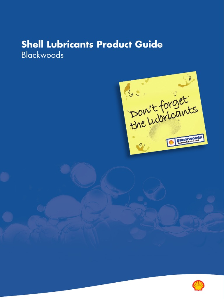 Shell Lubricants Product Guide | PDF | Lubricant | Gas Turbine