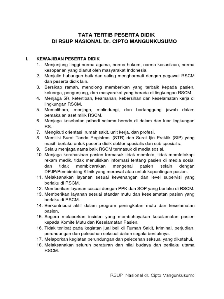 SURAT PERNYATAAN TATIB PKL Fix | PDF