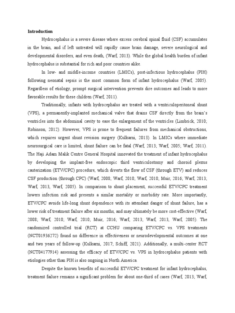 Etv CPC | PDF | Brain | Clinical Medicine