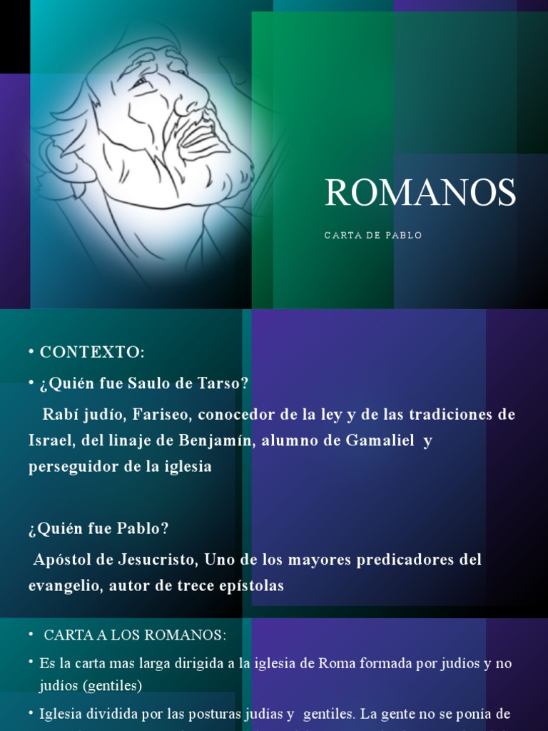 La Carta de Pablo a los Romanos: Revelando la Justicia de Dios | PDF ...