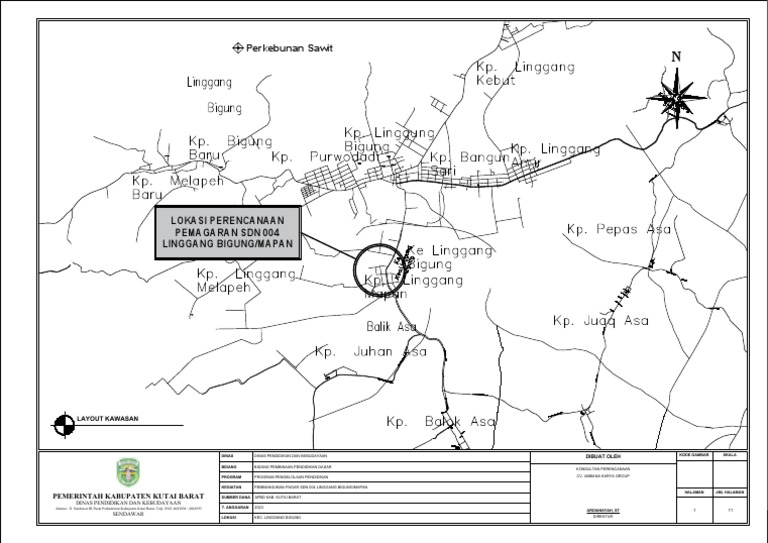 Contoh Layout Kawasan | PDF