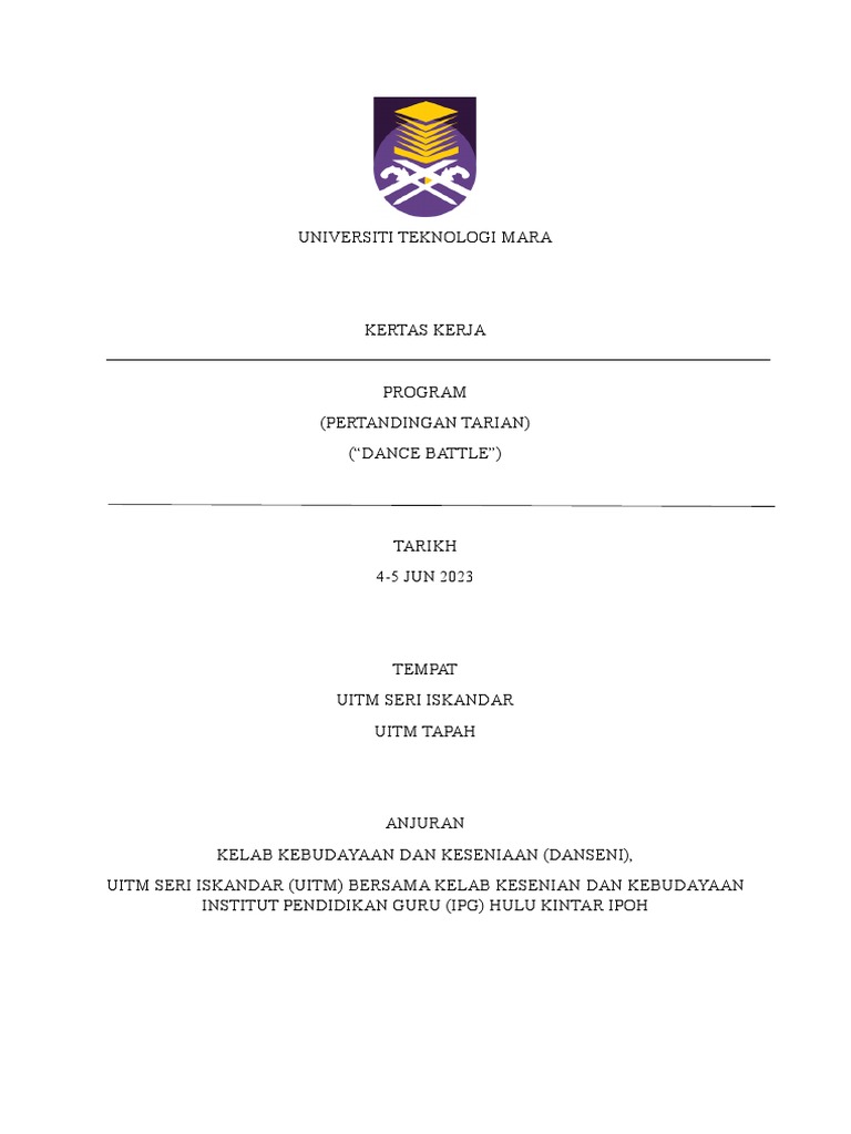 Dance Battle PaperWork | PDF