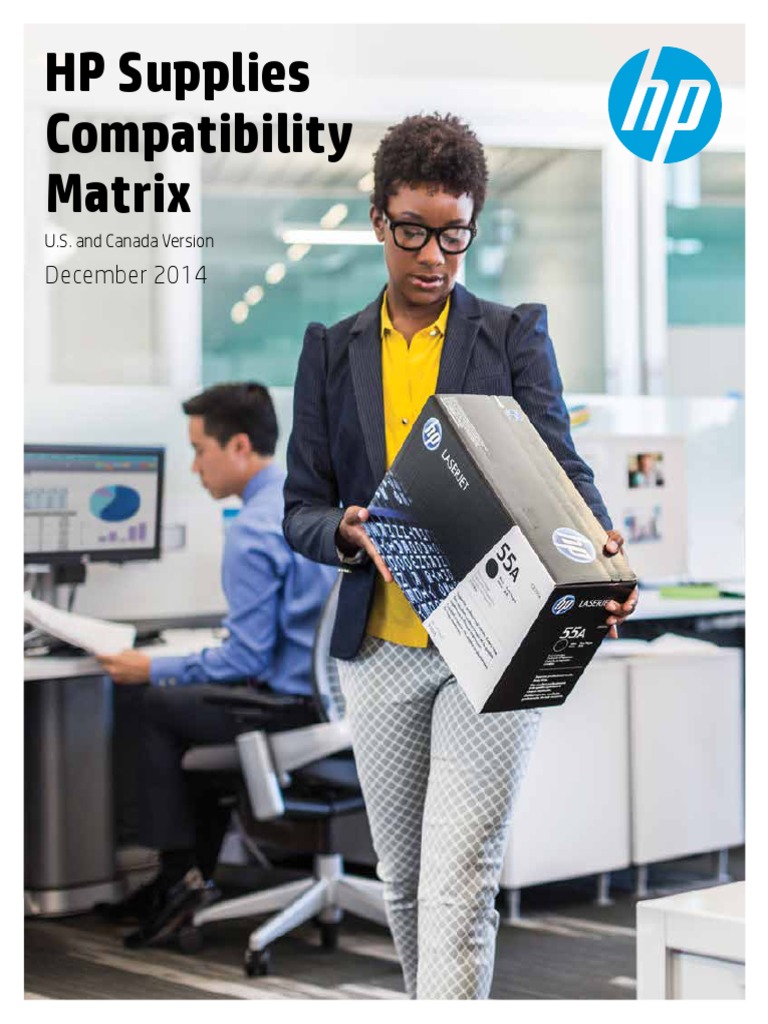 HP Supplies Compatibility Matrix Dec 2014 | PDF | Printer (Computing) | Office Work