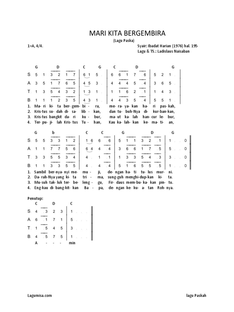 Mari Kita Bergembira | PDF