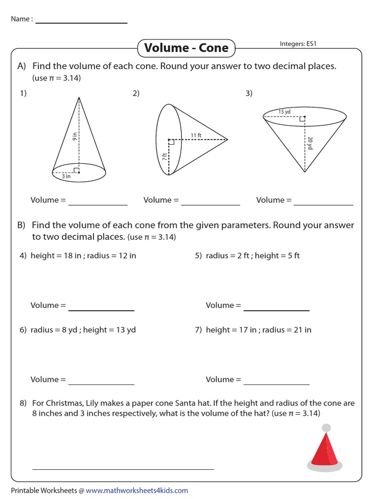 Integers Easy 1 | PDF | Volume | Elementary Mathematics
